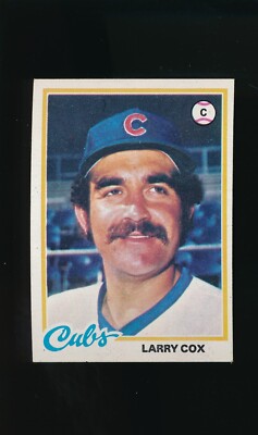 1978 Topps #541 Larry Cox * Catcher * Chicago Cubs * EX-MT/NM * | eBay