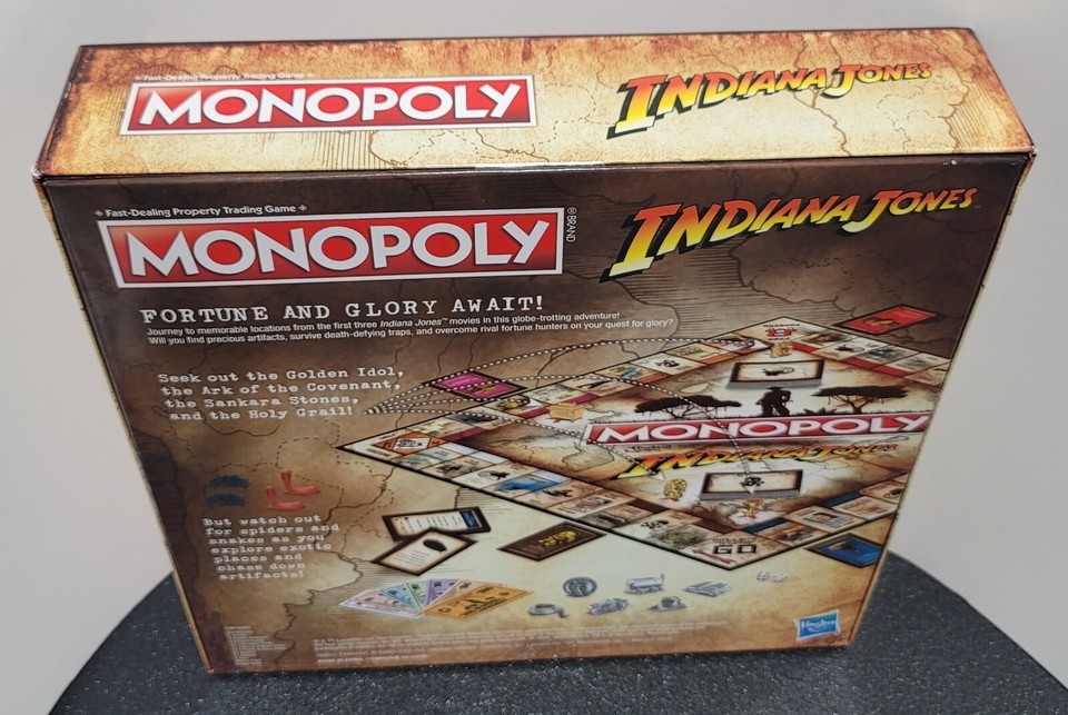 Monopoly: Indiana Jones (Hasbro Gaming, 2023) Brand New & Sealed | eBay