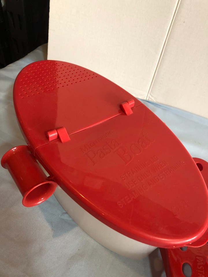 Telebrands Microwave Pasta Boat with Instructions #F27 | eBay