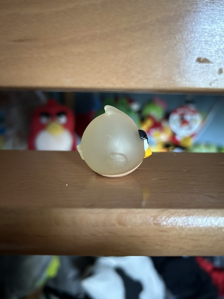 PROTOTYPE Angry Birds Knock On Wood Mattel Clear Red Figure RARE | eBay