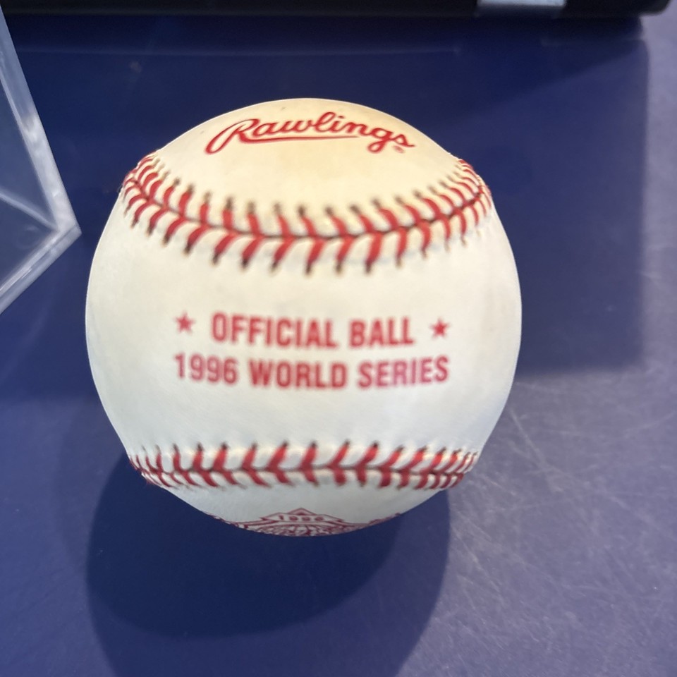 1996 BASEBALL~SIGNED JOE TORRE(HOF) ‘96 WORLD SERIES RAWLINGS OFFICIAL BALL/CUBE | eBay