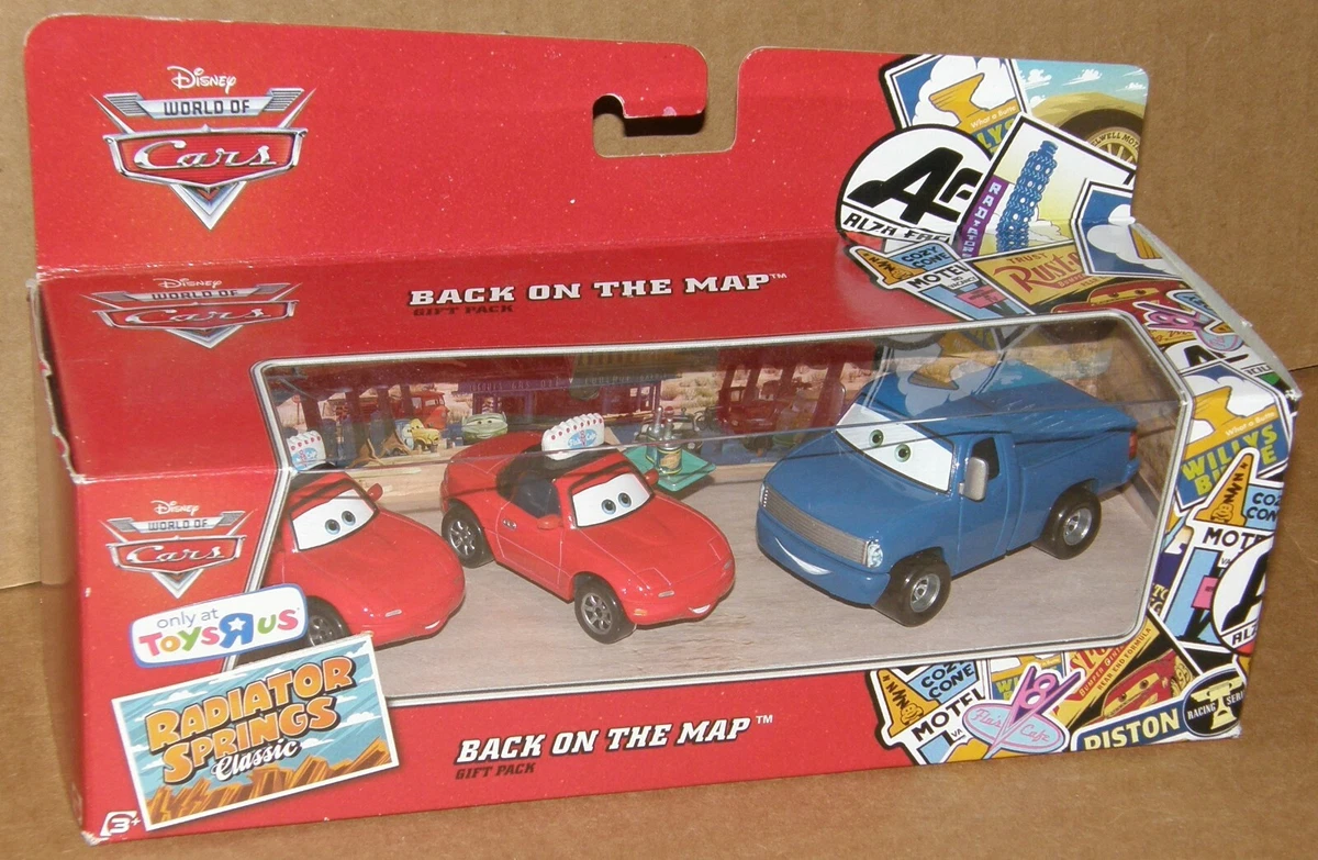 Disney Cars Radiator Springs Map