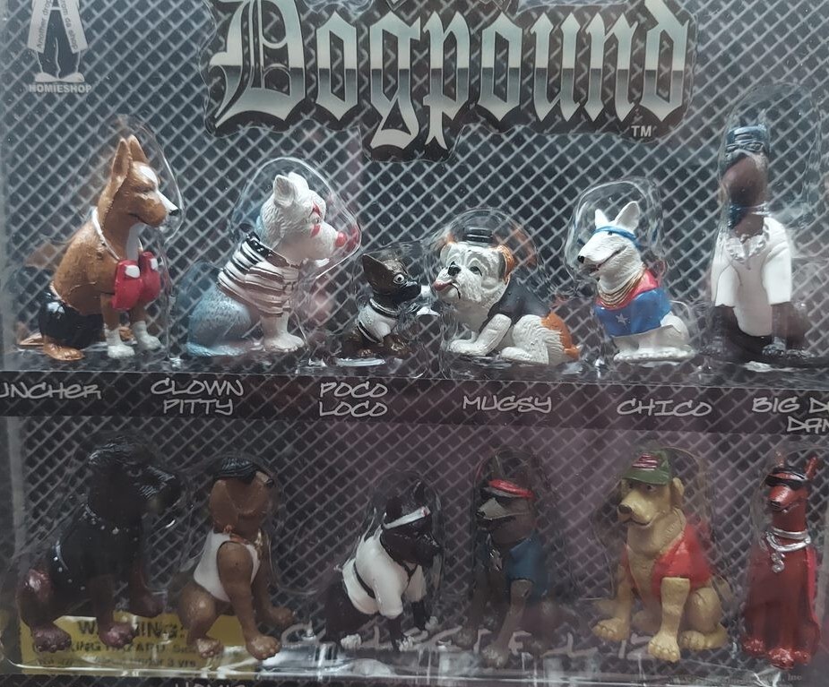 HOMIES DOGPOUND SERIES#1 NEW-PUNCHER,CLOWN PITTY, POCO LOCO,MUGSY,CHICO ...
