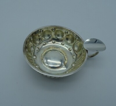 Antique French Sterling Silver Minerva Tastevin Wine Taster Hallmarked ...