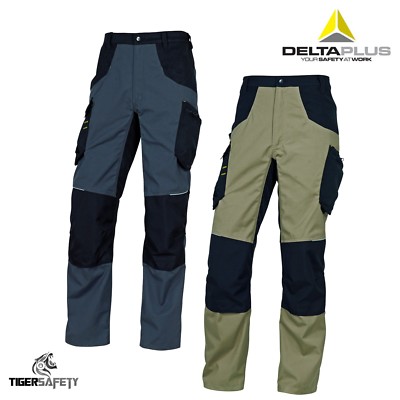 Delta Plus Panoply M5PAN Mach Spirit Mens Cargo Kneepad Work Trousers ...