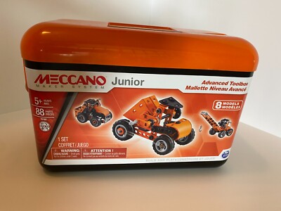 Meccano Maker System Junior Advanced Toolbox Set | eBay