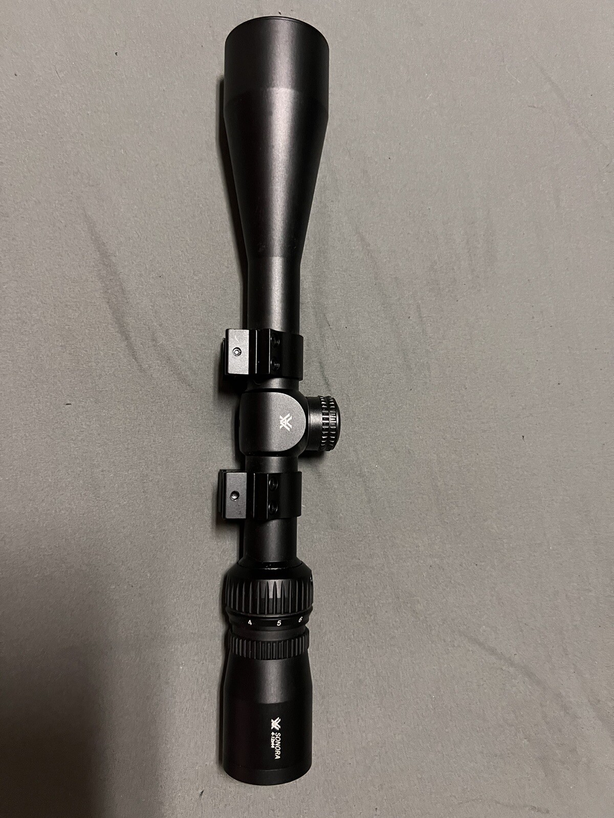 Vortex SON-412 Sonora 4-12x44 BDC Lens Riflescope With Scope Rings ...