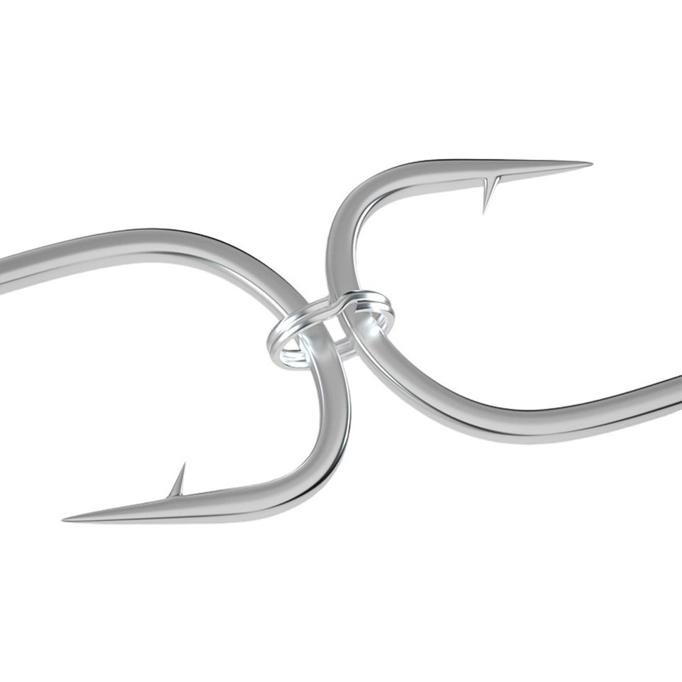Split Rings Hook Connectors Stainless Steel Portable Heavy-duty ...