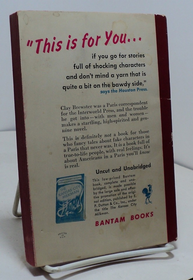 Low-Down by Reynolds Packard - Bantam 879 - 1951 | eBay