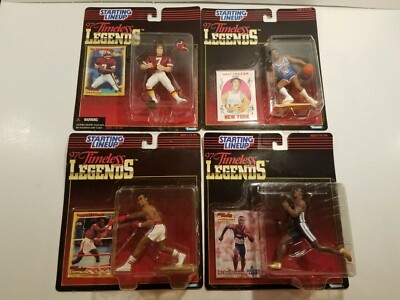 1997 Starting Lineup Timeless Legends Figures Lot of (4) NOC Walt ...