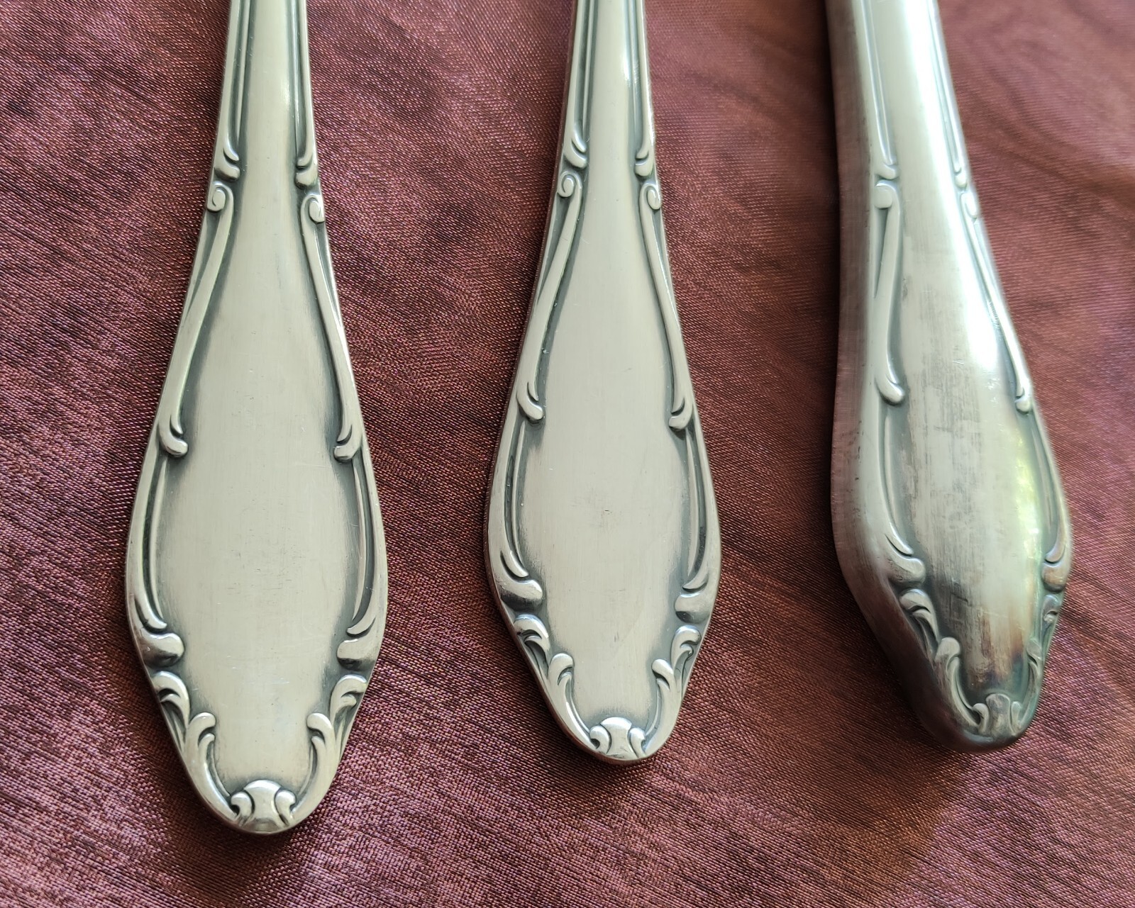 Wellner Mozart 90er Silber 18 tlg. Besteck für 6 Personen versilbert 90 ...