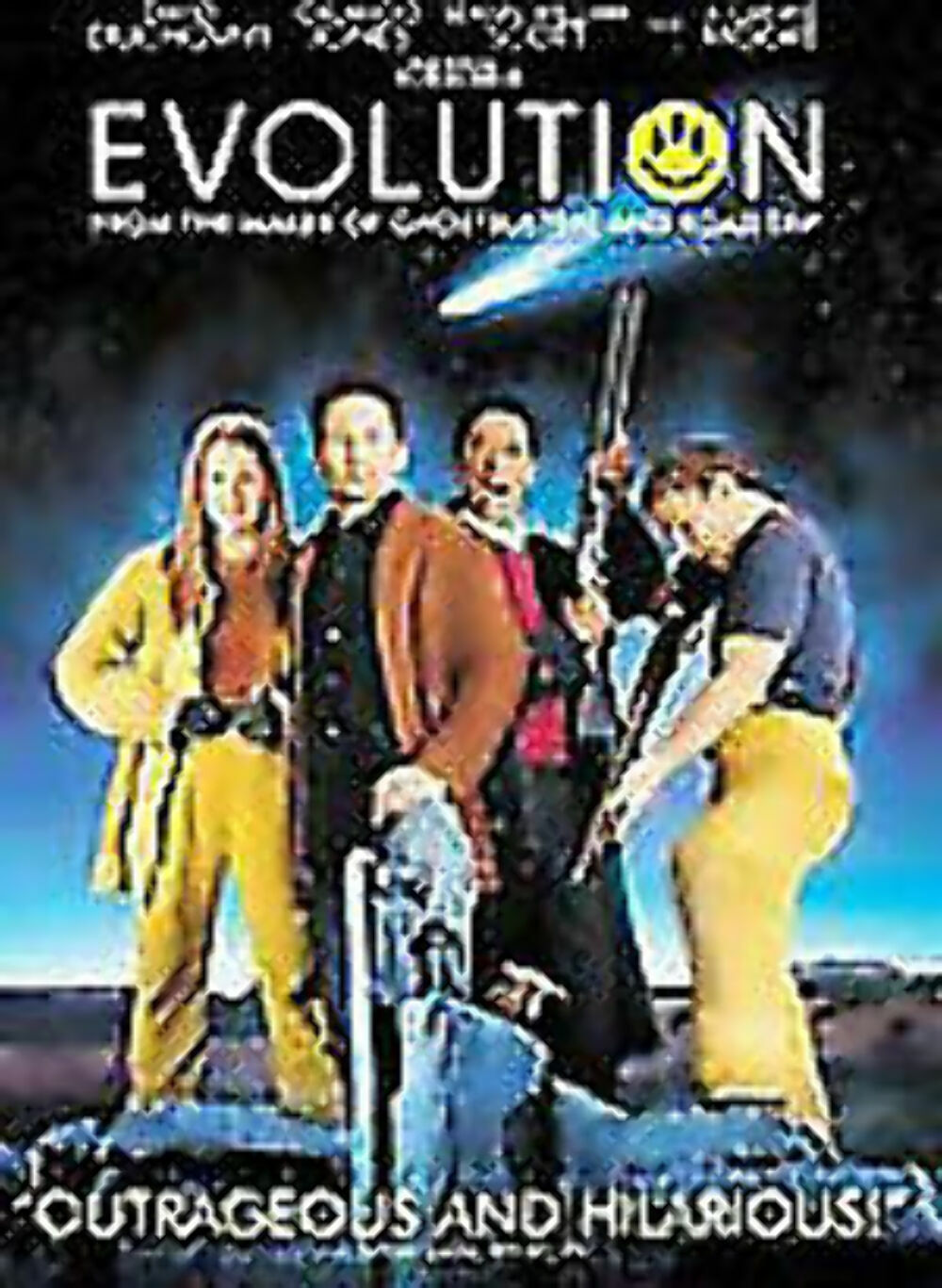 Evolution - David Duchovny - Julianne Moore - Sci-Fi - Region 4 DVD vgc ...