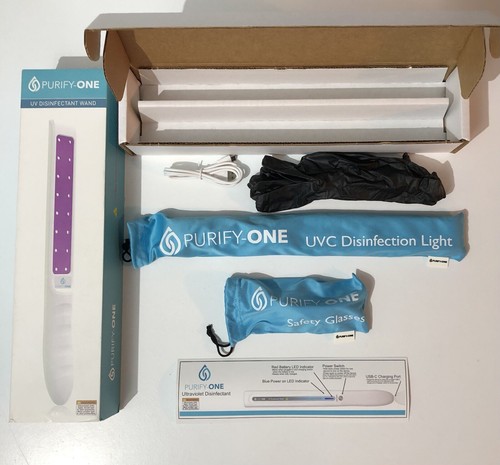 PURIFY-ONE Ultraviolet Disinfectant Wand Model POUVW-1 White New | eBay