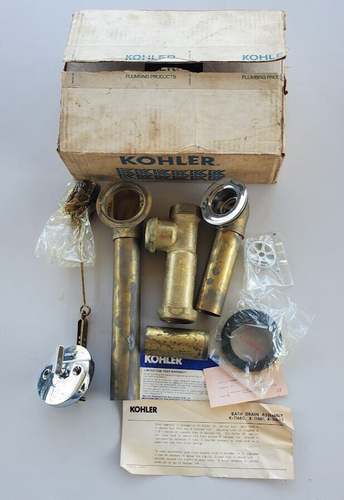 Kohler K-11660 Adjustable Bath Drain - Polished Chrome | eBay