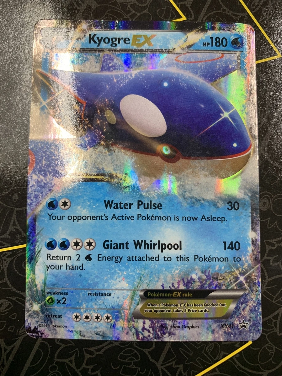 Pokemon Kyogre Ex Card