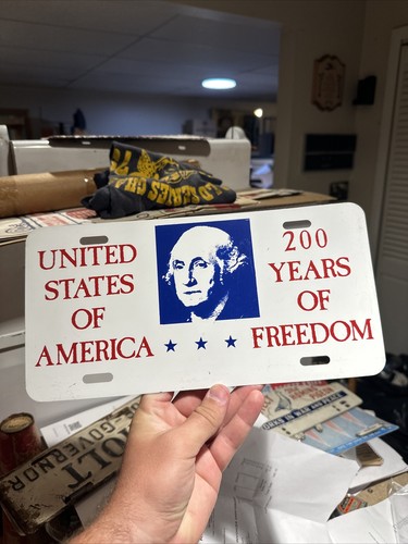 1976 George Washington United States Of America Freedom Booster License ...