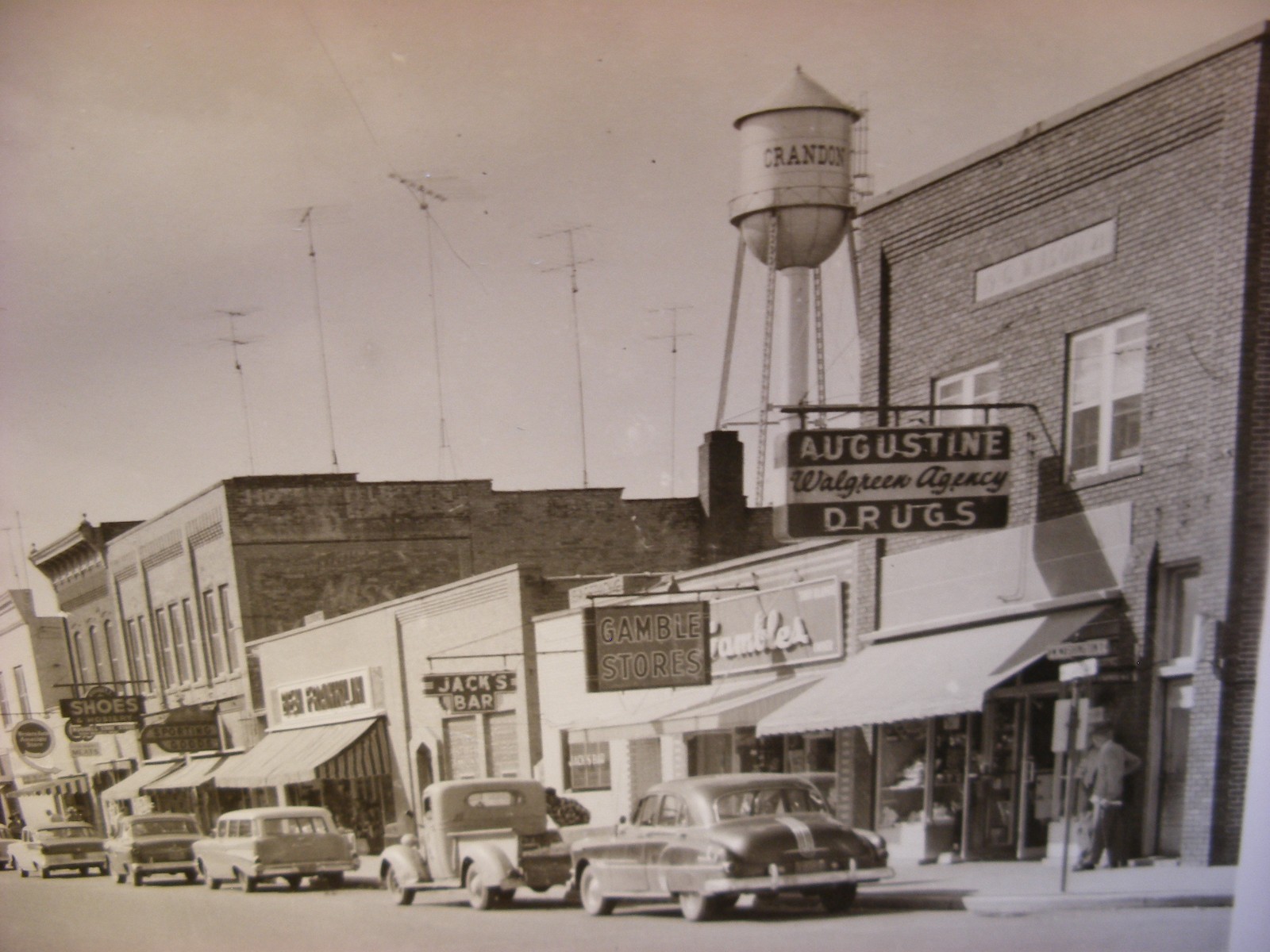 Real Photo Postcard RPPC North Lake Ave Crandon Wisconsin WI #2766 | eBay