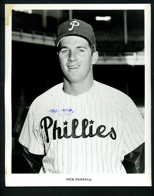 Dick Turk Farrell Philadelphia Phillies team issued 1958 Press Photo ...