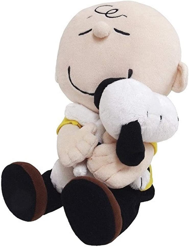 PEANUTS SNOOPY & Charlie Brown HUG Soft Toy Plush Toy | eBay