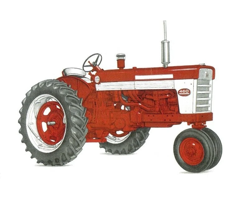 International Tractor Drawing