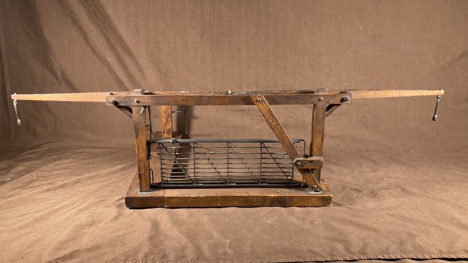 19th Century Salesman Sample Farm Cattle Ranch Automatic Gate Patent ...