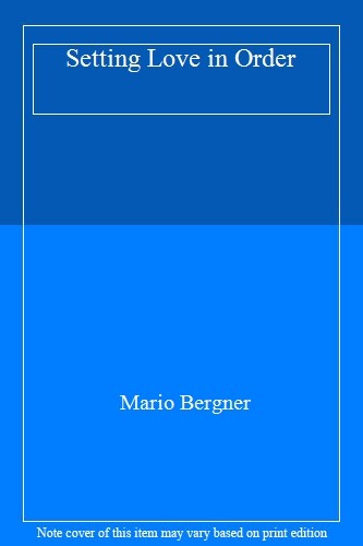 Setting Love in Order By Mario BERGNER | eBay