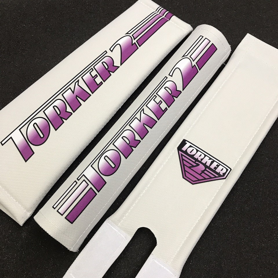 Torker 2 Bmx Pad Set White Oldschool REPOP Tange Koizumi PK Ripper ...
