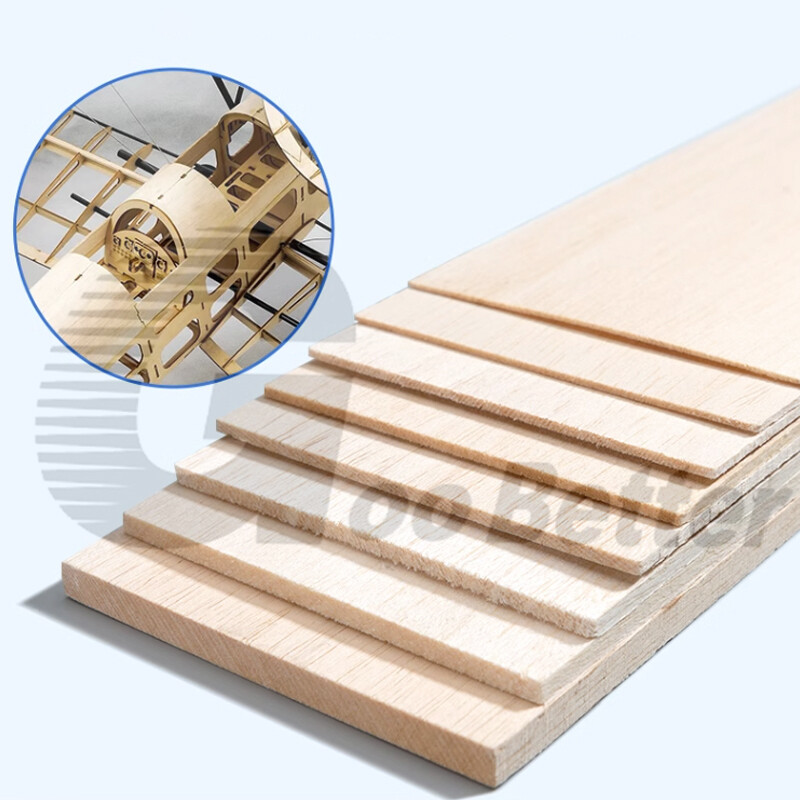 Balsa Wood Sheet 310mm x 100mm Model Making Architect Arts Crafts Wood ...