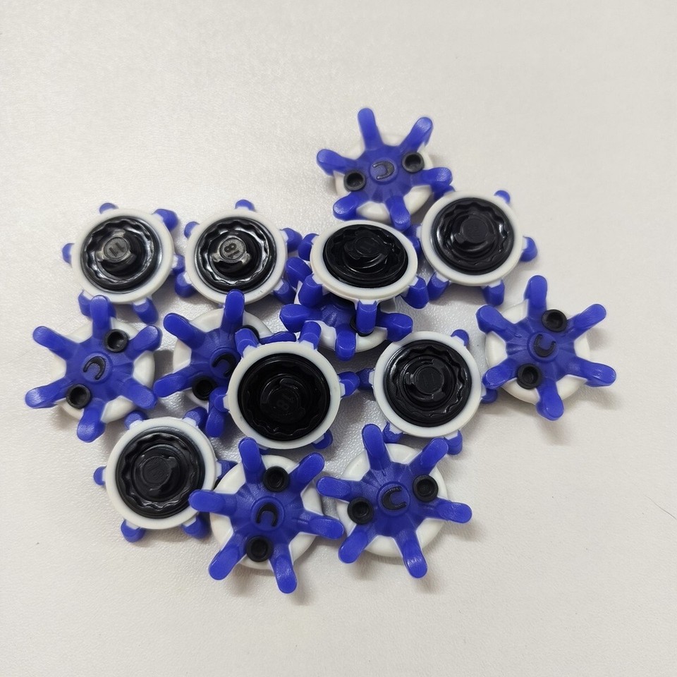 56pcs Golf Shoe Spikes Replacement Fast Twist Cleats Slim-Lok and Tri ...