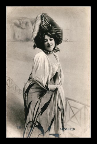 PORTARIT OF ANNA HELD POSTCARD UNDIVIDED BACK VINTAGE | eBay