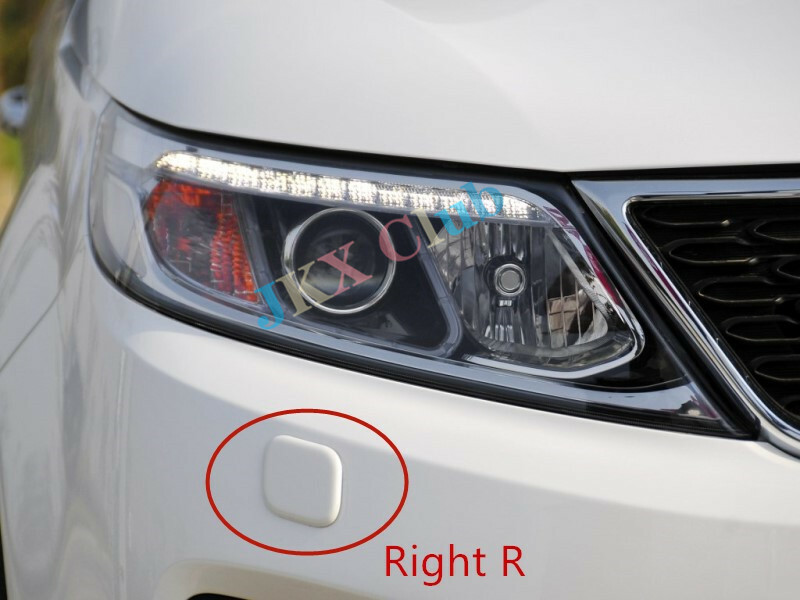 Head Lights Washer Nozzle Cover 2x j For KIA Sorento 14-15 986812P500 ...