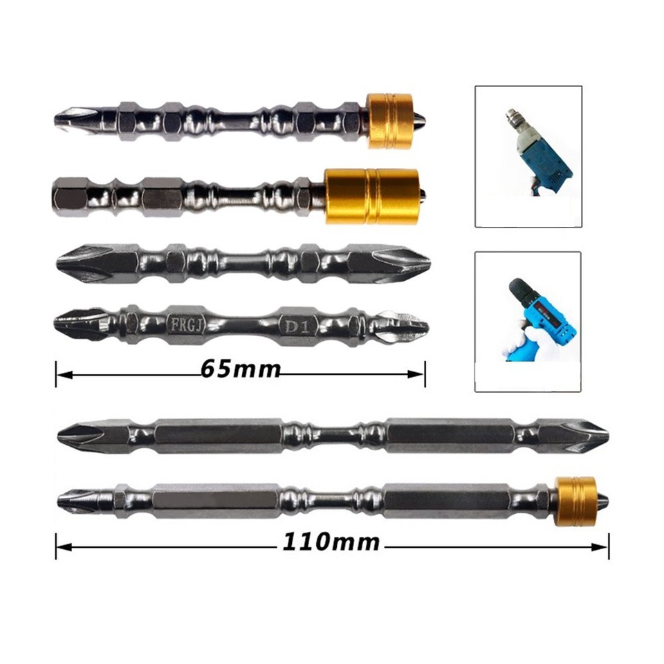 Nutdrivers Screwdriver Bit Tear Metal Reduce Wear Strong Magnetic ...