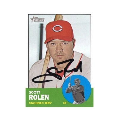 2012 Topps Heritage Scott Rolen Autograph (Steiner CX) | eBay