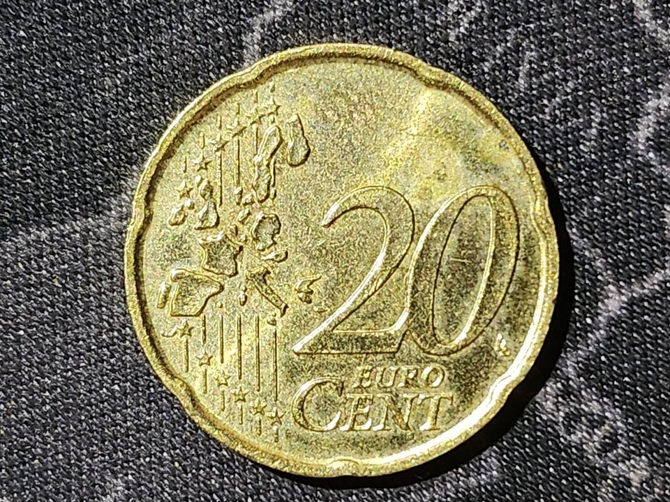 Rare 2002 italy 20 cent Euro coin | eBay