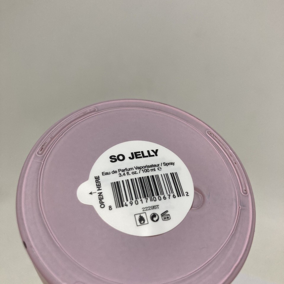 So Jelly Eau de Parfum 3.4 oz 100ml Spray Perfume Fragrance Cap Scent ...