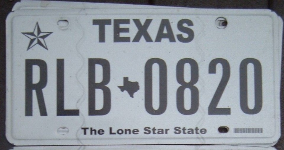 TEXAS 2020 Lone Star State License plate Your choice | eBay