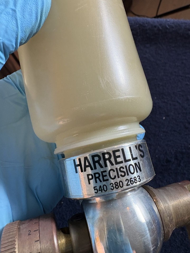 Harrell's Precision Powder Measure 2 drop tube & bottle + Black Powder ...
