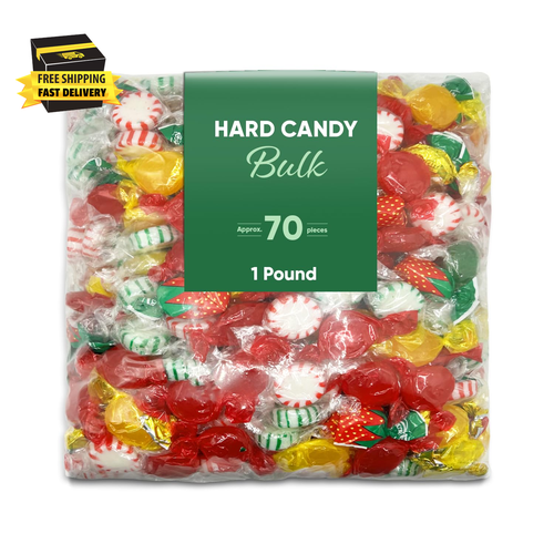 Hard Candy Mix Individually Wrapped 1 Pound - Office Candy, Birthday ...