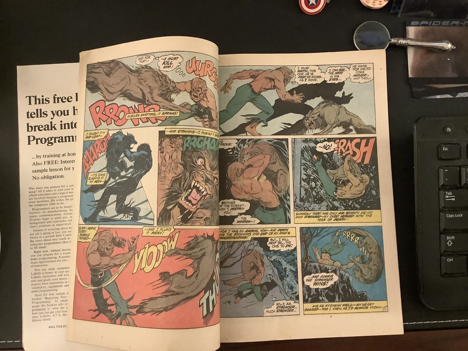 Marvel Spotlight#2 1st APP. of Werewolf by Night! 1971 White pgs. VF ...