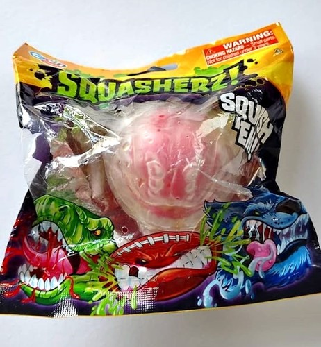 Antistress Toy Squasherz Squish Red Monster Ball Sealed | eBay
