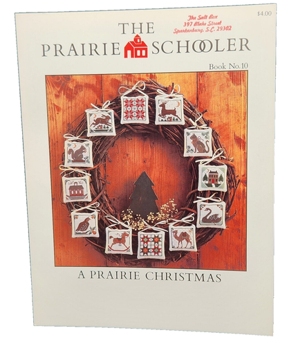 The Prairie Schooler Book No. 10 - A Prairie Christmas Cross-Stitch | eBay