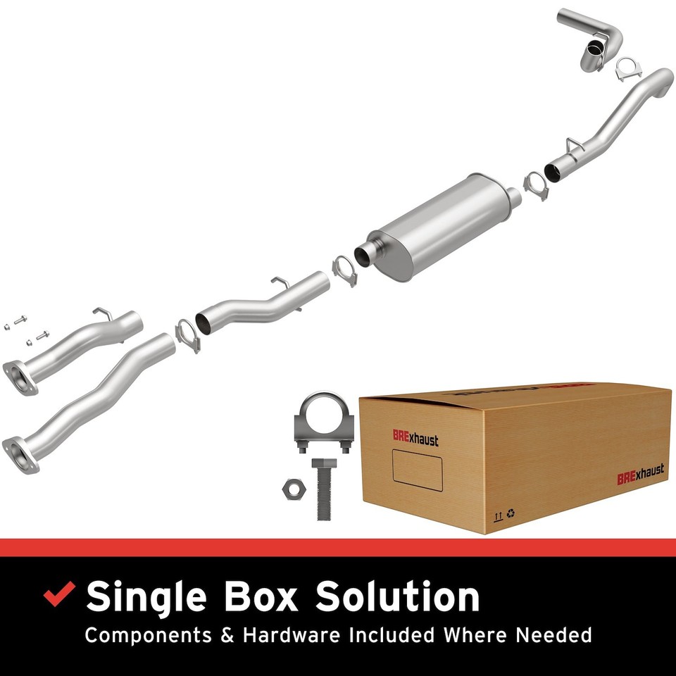 BRExhaust 106-0710 Direct-Fit Exhaust Kit for 1994-1995 GM C1500, C2500 ...