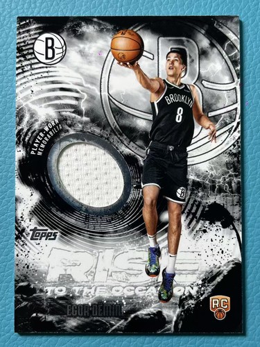Egor Demin 2025-26 Topps Basketball Patch Rise To The Occasion RC #RTO ...
