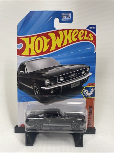 Hot Wheels K case 2025 67 Mustang Black | eBay