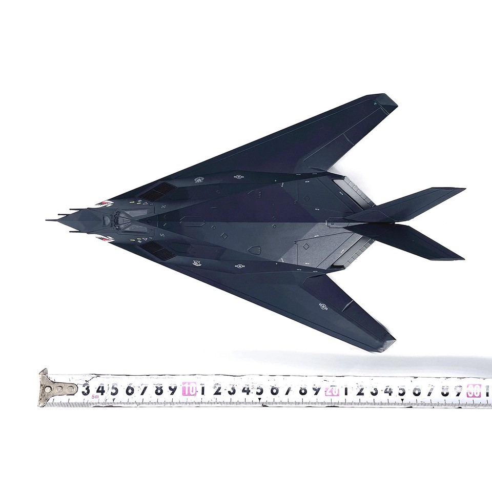1/72 28.7cm Diecast Alloy USAF F-117 Nighthawk Stealth Attack Aircraft ...