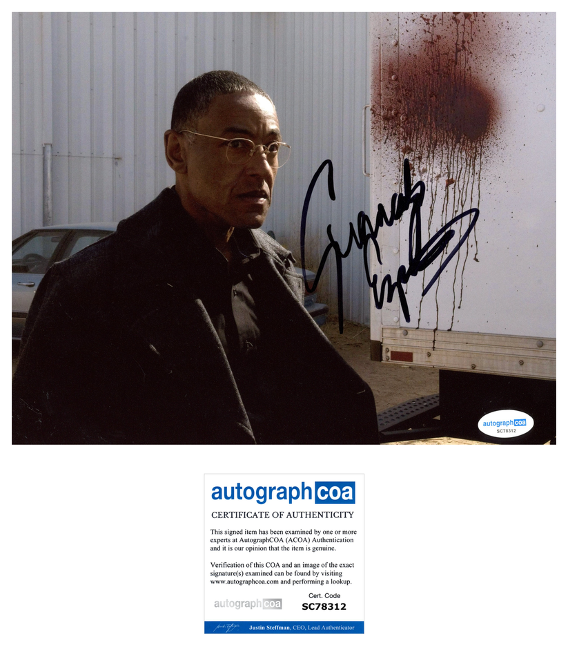 Giancarlo Esposito Breaking Bad Autograph Signed 8x10 Photo ACOA | eBay