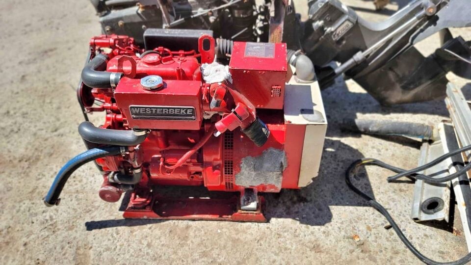 Westerbeke 100 Btd 10 Kw Marine Diesel Generator 60 Hz With Sound
