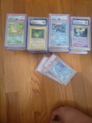 Pokemon - Vintage Graded 10 Collection Pokemon lot!! Read Descriptions ...