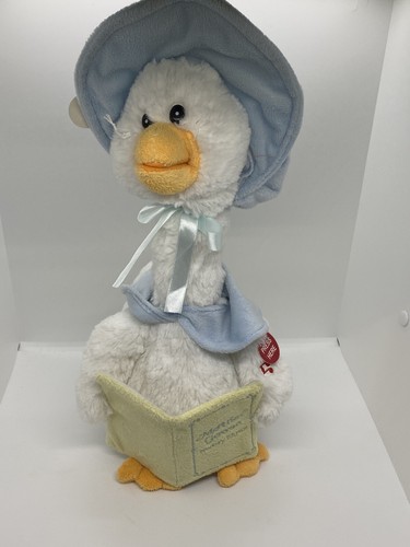 Cuddle Barn Talking Mother Goose Plush Animated Recites Nursery Rhymes ...