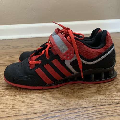 Adidas Adipower Black And Red Men’s Size 7.5 / Women’s 9 Weightlifting ...